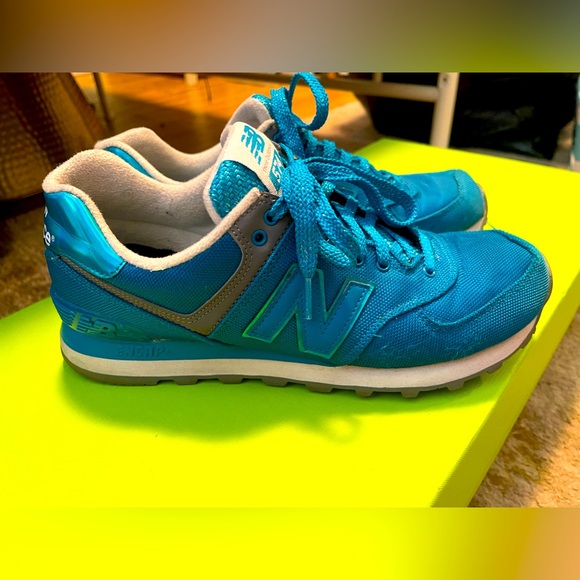 New Balance | Shoes | Womens New Balance 574 Turquoise | Poshmark